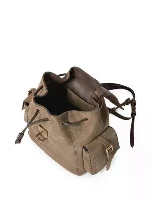 Brunello Cucinelli Suede Sartorial Backpack - Neutrals