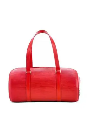 LOUIS VUITTON Soufflot Epi Leather Handbag - Red