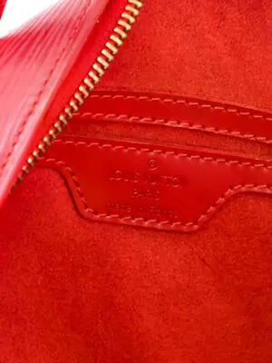 LOUIS VUITTON Soufflot Epi Leather Handbag - Red