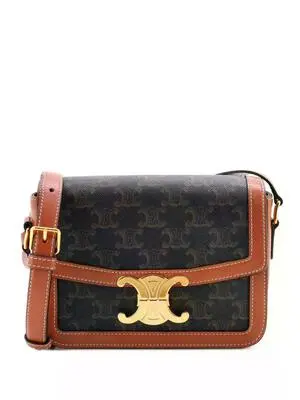 Celine Triomphe Shoulder Bag - Brown