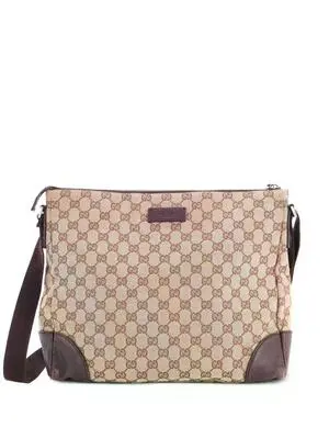 Gucci Gg Canvas Medium Messenger Bag