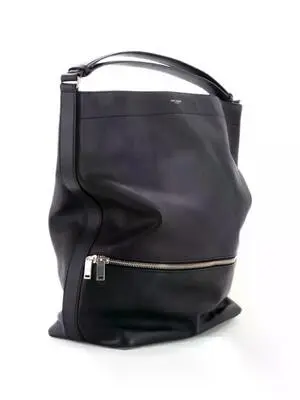 Saint Laurent Long Leather Hobo Bag