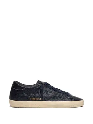 GOLDEN GOOSE Super-star Leather Sneakers - Blue