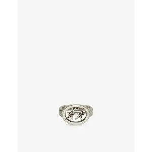 TWOJEYS Sterling-plated Star Ring - Silver