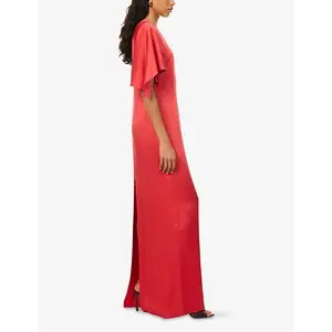 Stella McCartney Handkerchief Sleeve Satin Dress