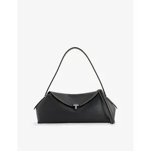 TOTEME T-lock Shoulder Bag - Black