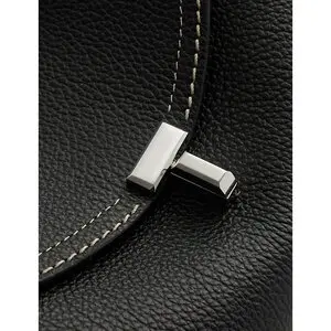 TOTEME T-lock Shoulder Bag - Black