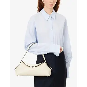 TOTEME T-lock Shoulder Bag - Milk