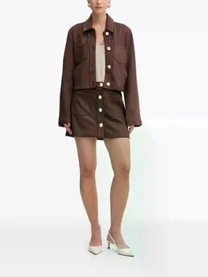 Bardot Lorenzo Patch-pocket Mini Skirt