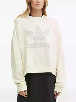 Adidas Logo Sweatshirts Hoodies For Women