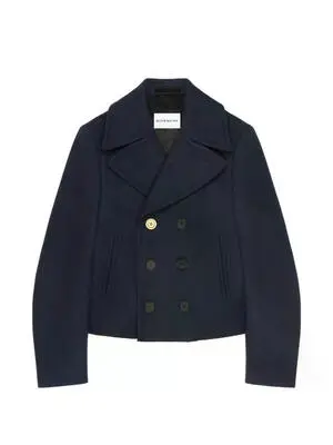 Givenchy Double-breasted Notched-lapels Jacket - Blue
