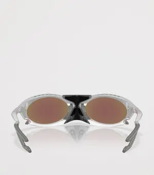 Oakley Plantaris Oval Sunglasses - Silver