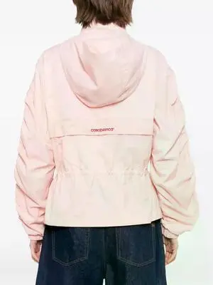 Casablanca Ruched Drawstring Hooded Jacket