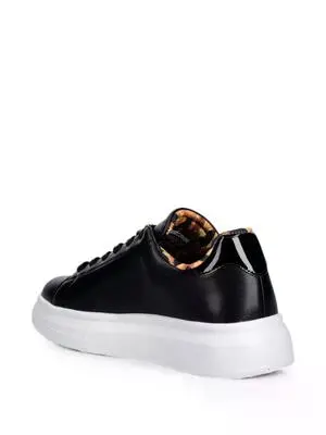 Just Cavalli Logo Detail Animal Print Sneakers