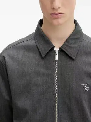 Filling Pieces Zip Embroidered Jacket