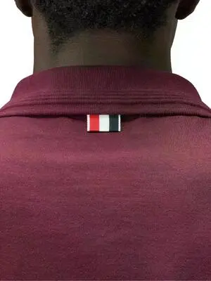 Thom Browne 4-bar Jersey Polo Shirt