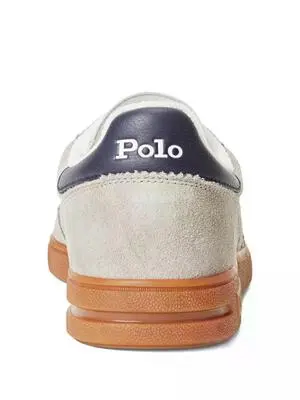 Polo Ralph Lauren Bedford Suede Lace-up Sneakers - Neutrals