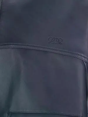 Loewe High-collar Leather Jacket