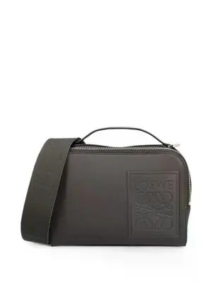 Loewe LOEWE Anagram-motif Leather Shoulder Bag Grey