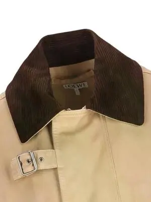 Loewe Corduroy-collar Zip-up Jacket