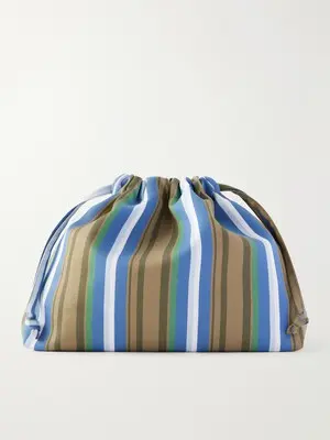 THE FRANKIE SHOP The Frankie Shop Morgan Striped Cotton Pouch Multi