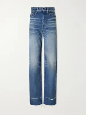 Chloé High-rise Straight-leg Jeans - Blue