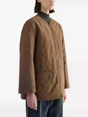 JIL SANDER Quilted Water-repellent Jacket - Brown