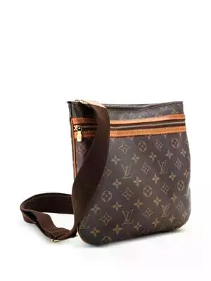 LOUIS VUITTON Monogram Canvas Crossbody Bag - Brown