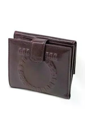 FERRAGAMO Gancini-embossed Bi-fold Wallet