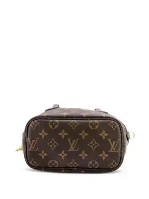 LOUIS VUITTON Neverfull Bandouliere Inside Out Monogram Canvas And Leather Bb Tote Bag - Brown