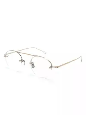 EYEVAN7285 Round Frame Titanium Glasses