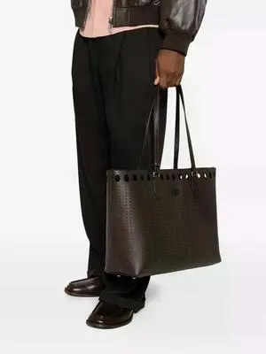 Valentino Garavani Medium Dottie Perforated Shoulder Bag