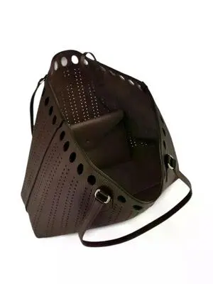 Valentino Garavani Medium Dottie Perforated Shoulder Bag