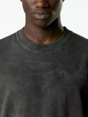 Stone Island Faded-effect Logo-patch T-shirt