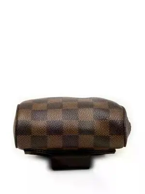 LOUIS VUITTON Damier Ebene Geronimos Crossbody Bag - Brown