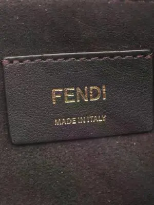 Fendi Medium Zucca Canvas Satchel