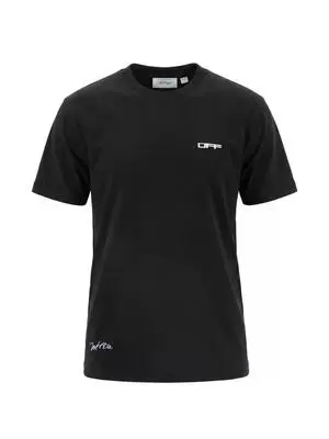 Off-White Archigeography Arrow Skate Printed T-shirt - Black