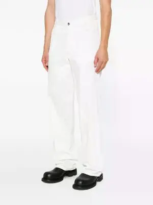 LEON EMANUEL BLANCK Asymmetric Seam Loose-fit Trousers