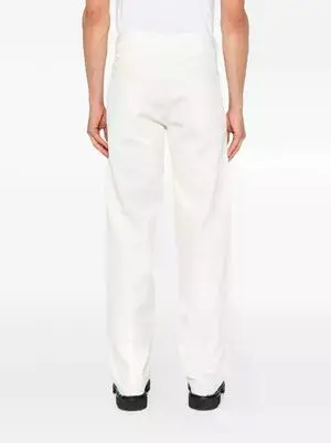 LEON EMANUEL BLANCK Asymmetric Seam Loose-fit Trousers
