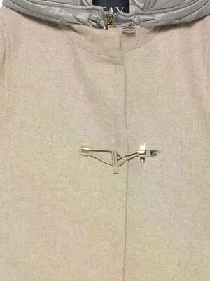 FAY Toggle-fastening Hooded Jacket - Neutrals