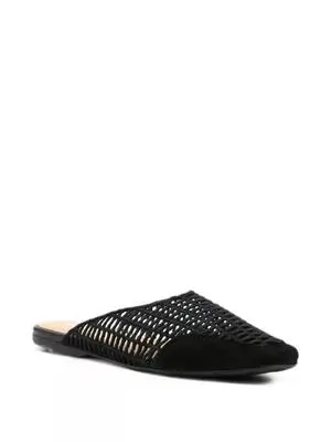 Patrizia Pepe Raffia Woven Mules