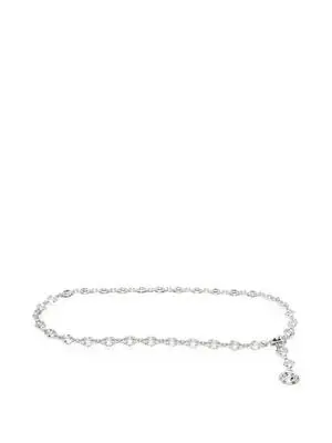 DEHANCHE Elysées Chain Belt - Silver