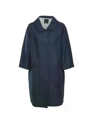 Max Mara Textured Three-quarter Sleeve Coat