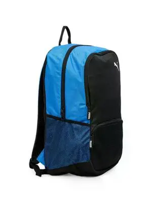 PUMA Logo Print Mesh Panel Backpack