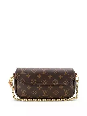 LOUIS VUITTON Ivy Wallet On Chain Monogram Canvas Shoulder Bag - Brown