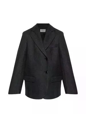RÓHE Double-breasted Herringbone Blazer