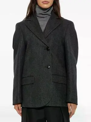 RÓHE Double-breasted Herringbone Blazer