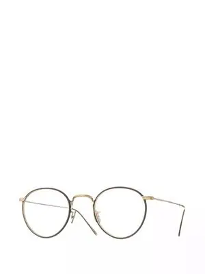 EYEVAN7285 Round Frame Eyeglasses - Metallic