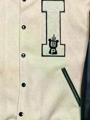 Kapital Varsity Jacket With Bone-motif Patches