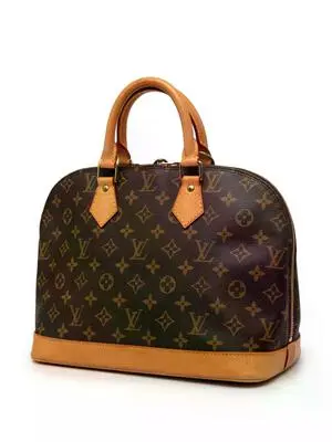 LOUIS VUITTON Monogram Alma Pm Handbag